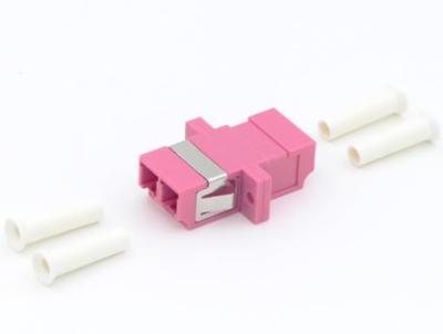 China Telecom Ut Fiber Optic Adapter LC Upc To LC Upc Om1 Om2 Duplex Adapter for sale