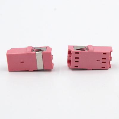 China Telecom Ut Fiber Optic Adapter LC Upc To LC Upc Om1 Om2 Duplex Adapter for sale