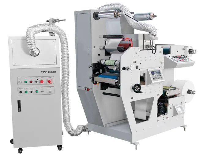 Nice -1colors Roll Paper Sticker Label Flexo Printing Machine