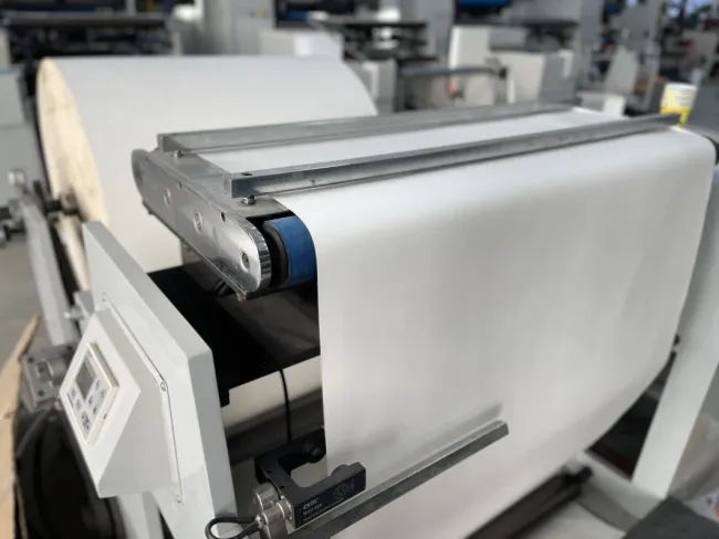 Nice -1colors Roll Paper Sticker Label Flexo Printing Machine