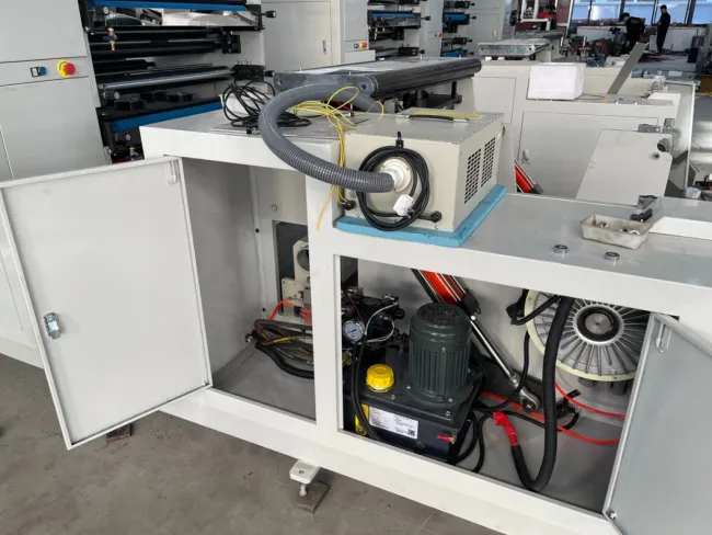 Nice -1colors Roll Paper Sticker Label Flexo Printing Machine