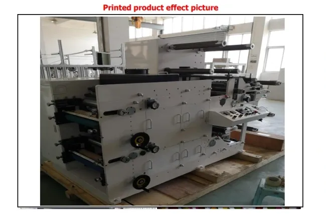 Nice -1colors Roll Paper Sticker Label Flexo Printing Machine