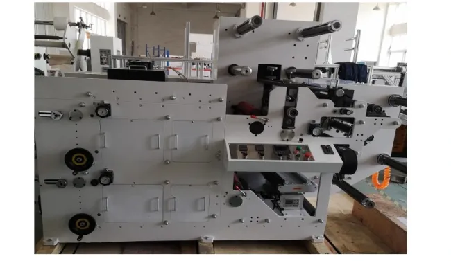 Nice -1colors Roll Paper Sticker Label Flexo Printing Machine