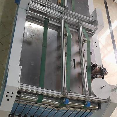 Chine Coupe de sac de coupe froide de poche de valve de ventes directes d'usine et machine à coudre automatiques tissées par machine intégrées par couture de pli à vendre