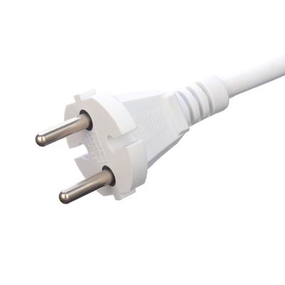 중국 케이블 사양 H05VV-F 2x1.0mm2 네트워크 SDK 직전 VDE 10A 플러그 전원 케이블 가정용 가전용 확장 케이블 판매용
