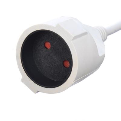 중국 케이블 사양 H05VV-F 2x1.0mm2 네트워크 SDK 직전 VDE 10A 플러그 전원 케이블 가정용 가전용 확장 케이블 판매용