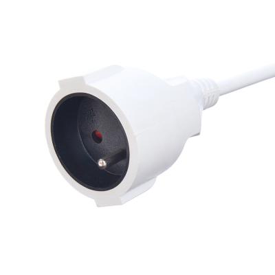 중국 케이블 사양 H05VV-F 2x1.0mm2 네트워크 SDK 직전 VDE 10A 플러그 전원 케이블 가정용 가전용 확장 케이블 판매용