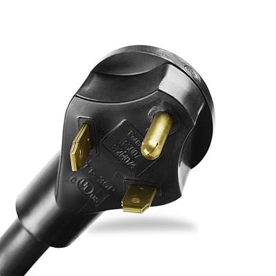 中国 30Amp ヘビーデューティ RV拡張コード 10 AWG ETL 50ft TT-30P から TT-30R のLED インジケーターとEasy Unplug デザイン 販売のため