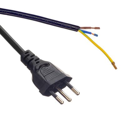 中国 オキシジンのない赤糸銅導体 16A/250V VDE H05VV-F EUプラグ電源コード付きPVCケーブル 販売のため