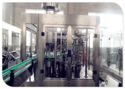 China SUS304 de materiële PLC van de het Sap Vullende Machine van de Huisdierenfles Controle van de Frequentieconvertor Te koop