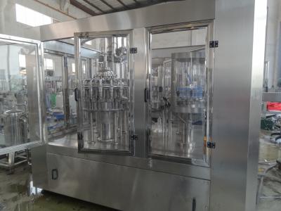 China Elektrisch Bottelend Materiaal 3 van het Roestvrij staalsap in 1 PLC Controle 5.88KW Te koop