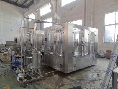 China Het Flessenspoelen van het de Bottelmachinehuisdier van het roestvrij staalsap Het Vullen het Afdekken Machinesgs Te koop