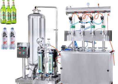 Cina Macchina di rifornimento gassosa automatica delle bevande del CE di iso Juice Aluminum Can SUS304 in vendita