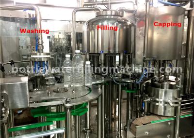 China Máquina tampando de enchimento pequena da lavagem de garrafa para a linha de enchimento da água completa à venda