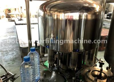China engarrafamento da água mineral da unidade 3-In-1 que tampa e máquina de etiquetas à venda