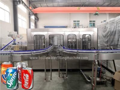 中国 ステンレス鋼の330ml自動ソーダは飲み物の充填機を炭酸塩化した 販売のため