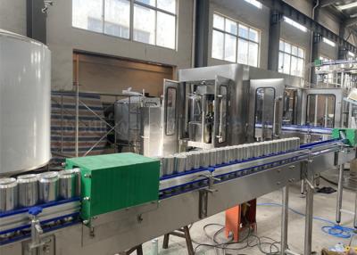 Cina frutta Juice Aluminum Can Filling Machine di 6000can/H 54.9mm non impregnato di gas in vendita