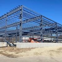 Quality Modern Steel Structure Building Galvanized Industrial Steel Warehouse Construction for sale
