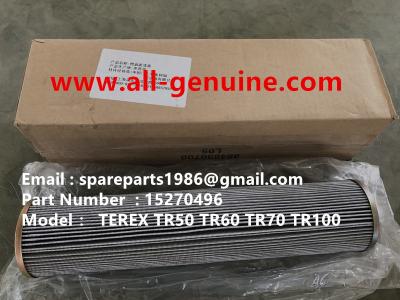 TEREX 15270496 FILTER  SKF FAG KOYO CUMMINS QUARRY NHL RIGID DUMP TRUCK TR35 TR50 TR60 TR100 3303 3305B 3307 3311