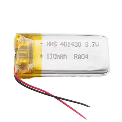 Cina Batteria di ISO9001 401430 3.7V 110mAh Lipo in vendita