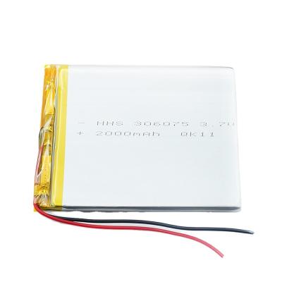 China 306075 3,7 Laptop van V 2000mah Lipo Polymeerbatterij Te koop