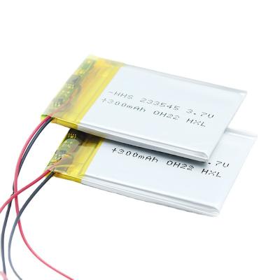 China Lipo 3,7 de Batterij van het het Lithiumpolymeer van V 180mah 233545 met PCM Te koop