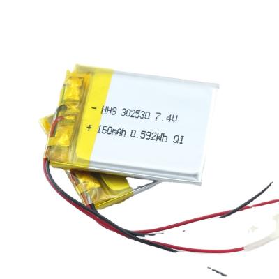 China 3.7v 250mah Lipo 302535 de Gebogen Batterij van het Lithiumpolymeer Te koop