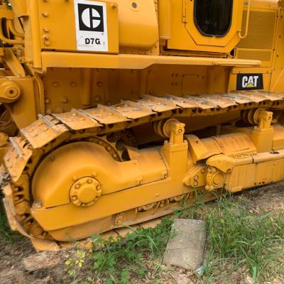 China Diesel Engine Used Caterpillar Bulldozers CAT D7G Dozer 150kW Ergonomic Design for sale