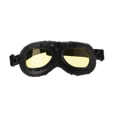 Chine Vitesse protectrice Gafas de lunettes de casque de moto de cru de pilote en verre mous de motard à vendre