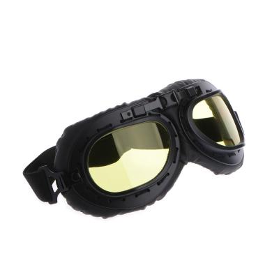 Chine Vitesse protectrice Gafas de lunettes de casque de moto de cru de pilote en verre mous de motard à vendre