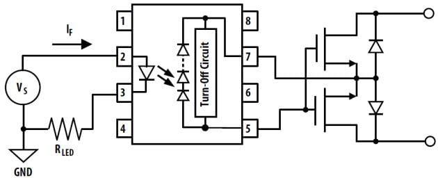 Driver del MOSFET di Broadcom ACPL-K30T Driver del MOSFET di Broadcom ACPL-K30T
