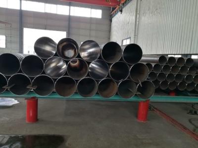 China Espessura do círculo 114mm Dia Erw Black Steel Pipe 2mm à venda