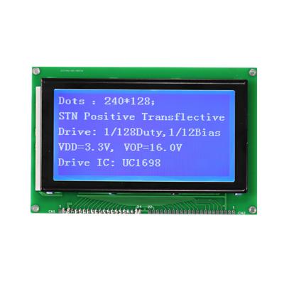 中国 240x128コグ写実的なLCDの表示モジュール5.1inch LCDのコントロール パネル 販売のため