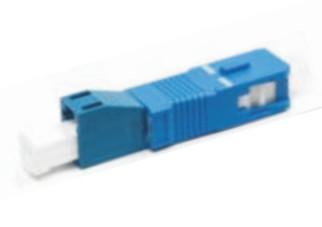 China fiber optic LC to SC Single Mode 3dB Attenuator Networks application Wavelength 1260 to 1620nm Blue color for sale