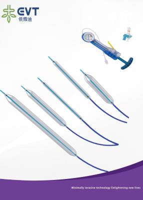 China Hydrophilic Endoscopic Balloon Ureteral Dilatation Balloon With Inflation Device Insertion Via URL for sale