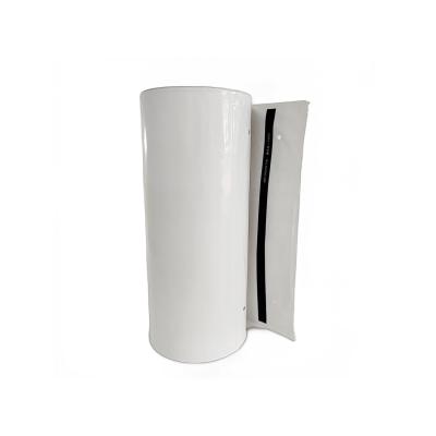 White LDPE Plastic Poly Shipping Bag For Clothes Packaging Customized