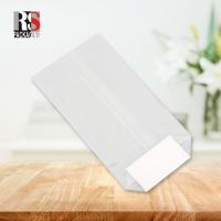 Quality 12x8x25cm Plastic Square Bottom Food Bag For Popcorn In Clear Or Customized Colors for sale