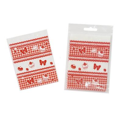 Valentines Day Candy Bag Party Favors Clear Cellophane Treat Bags With Adhesive