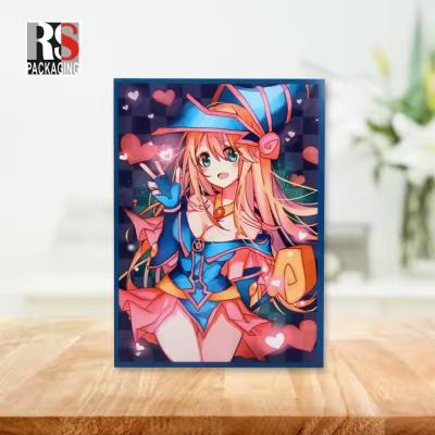 China Customize Sport Card Style Standard 67x92mm MTG Card Sleeves With End Printing Technology And Matte Effect for sale