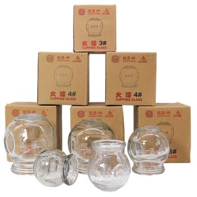 Cina 5 Dimensioni Miscelate Terapia Cinese Tradizionale di Cupping del Fuoco con imballaggio separato in vendita