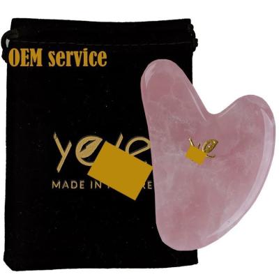 Cina Migliora il tuo massaggio del corpo con il massaggiatore facciale Afghanistan Jade e il tavolo rosa Guasha in vendita