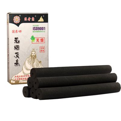 China Embalagem selada Rolos de moxa sem fumo para massagem de acupuntura 16mm*130mm Corpo à venda