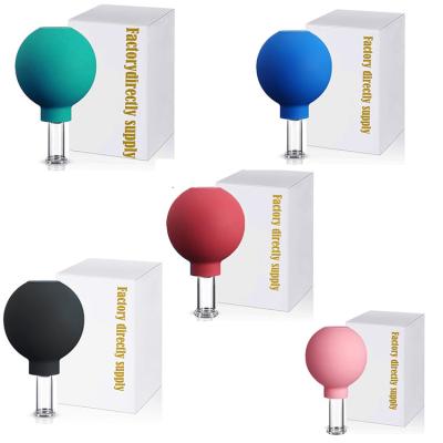 China 15 mm de silicone de sucção a vácuo de vidro facial para remoção de rugas anti-celulite à venda