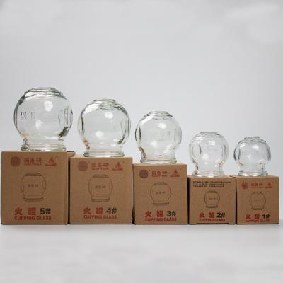 China Massagem corporal eficaz com 5 tamanhos de copos de vidro Hijama à venda