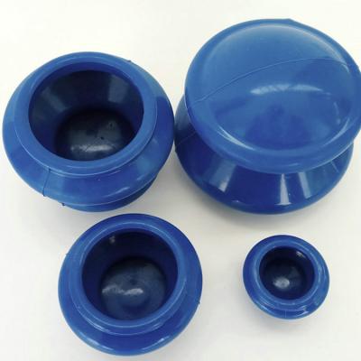 Cina Fornitura effettiva 4pcs Rubber Cupping Set per la terapia del corpo sotto vuoto Strumenti di massaggio di classe I in vendita