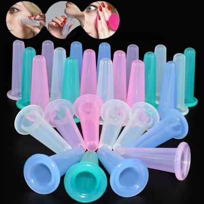 Cina 1 Set per testare i migliori ventilatori in silicone Cupping facciale per massaggiare il viso anti cellulite in vendita