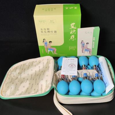 Chine 24 Aiguille d'argent Haci Cupping magnétique définit votre outil Hijama d'acupression à vendre