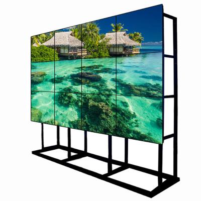 Chine Mur visuel d'encadrement mince d'intérieur de 55 pouces, position étroite de plancher d'affichage d'encadrement à vendre