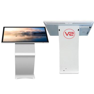 Chine kiosque debout d'écran tactile de plein HD plancher de 1080P, kiosque interactif de Signage de Digital à vendre
