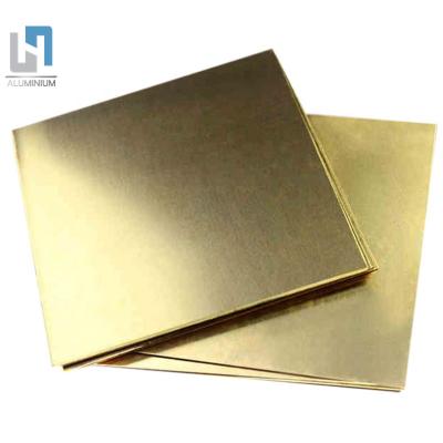 Cina Piatto d'ottone 5mm, strato d'ottone sottile C67400 di H62 H65 per i dispositivi termici in vendita